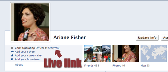 How to Create a Live Link to Your Business Page from Your Personal ...